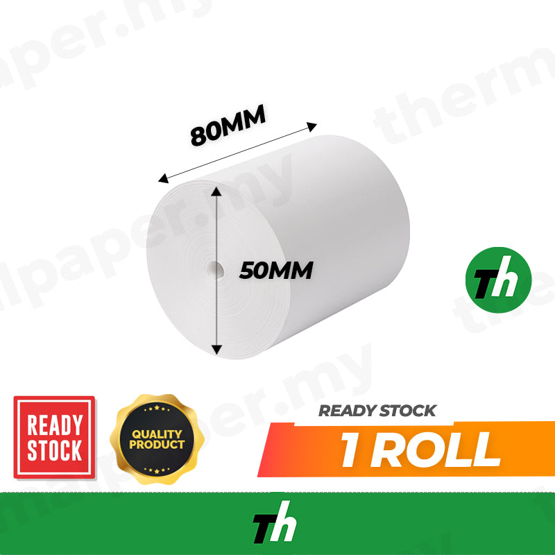 Loose Rolls 80mm Thermal Paper Rolls – Thermalpaper.my